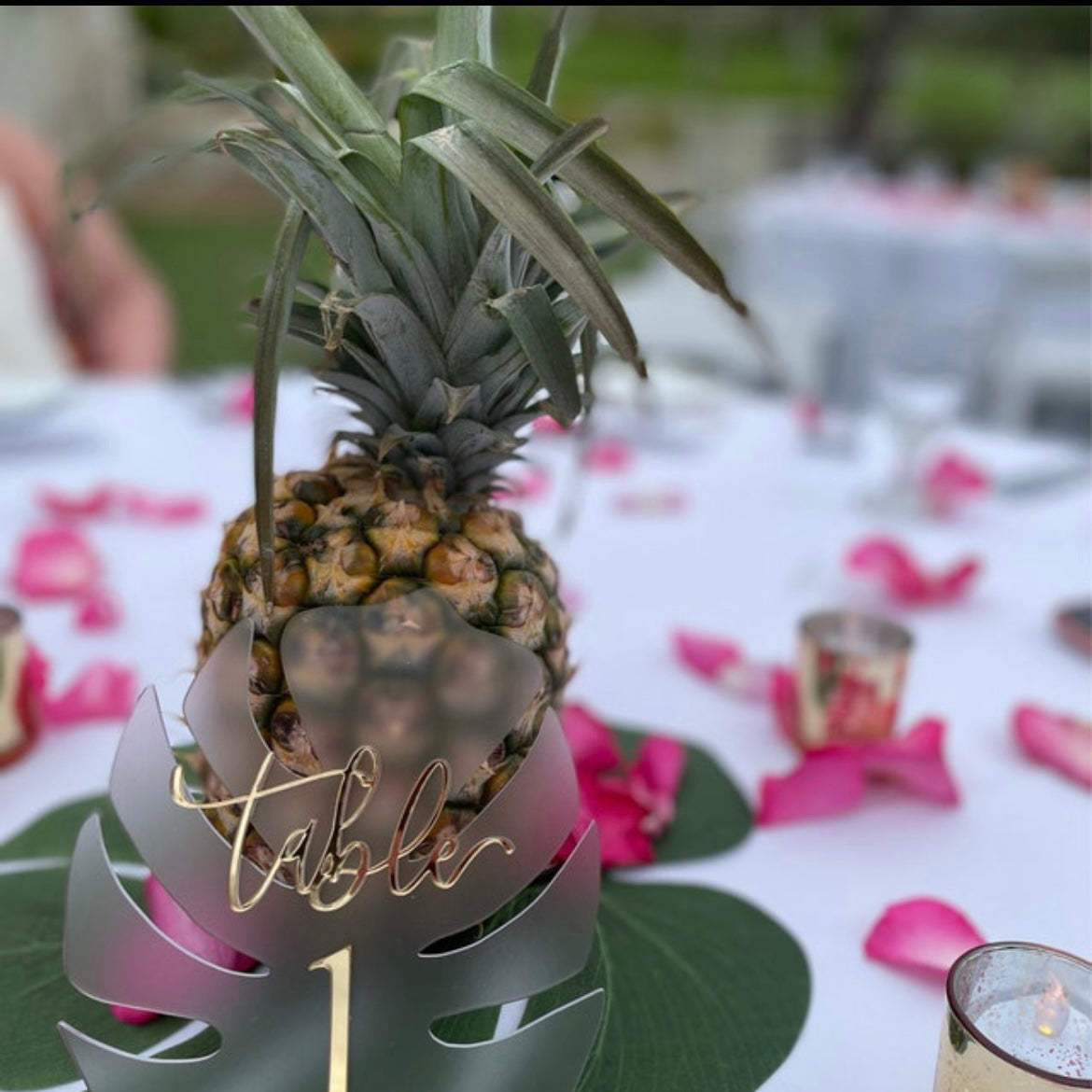 Table Numbers – Brooklyn Rustics